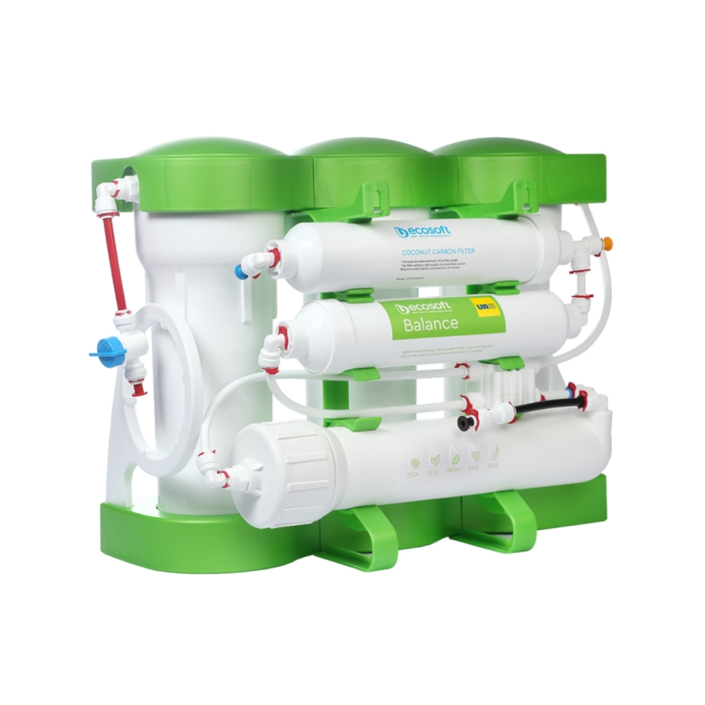 Ecosoft Pure Balance RO drikkevannsfilter med mineraltilsetning (POU) | Fagbutikken for rent ...